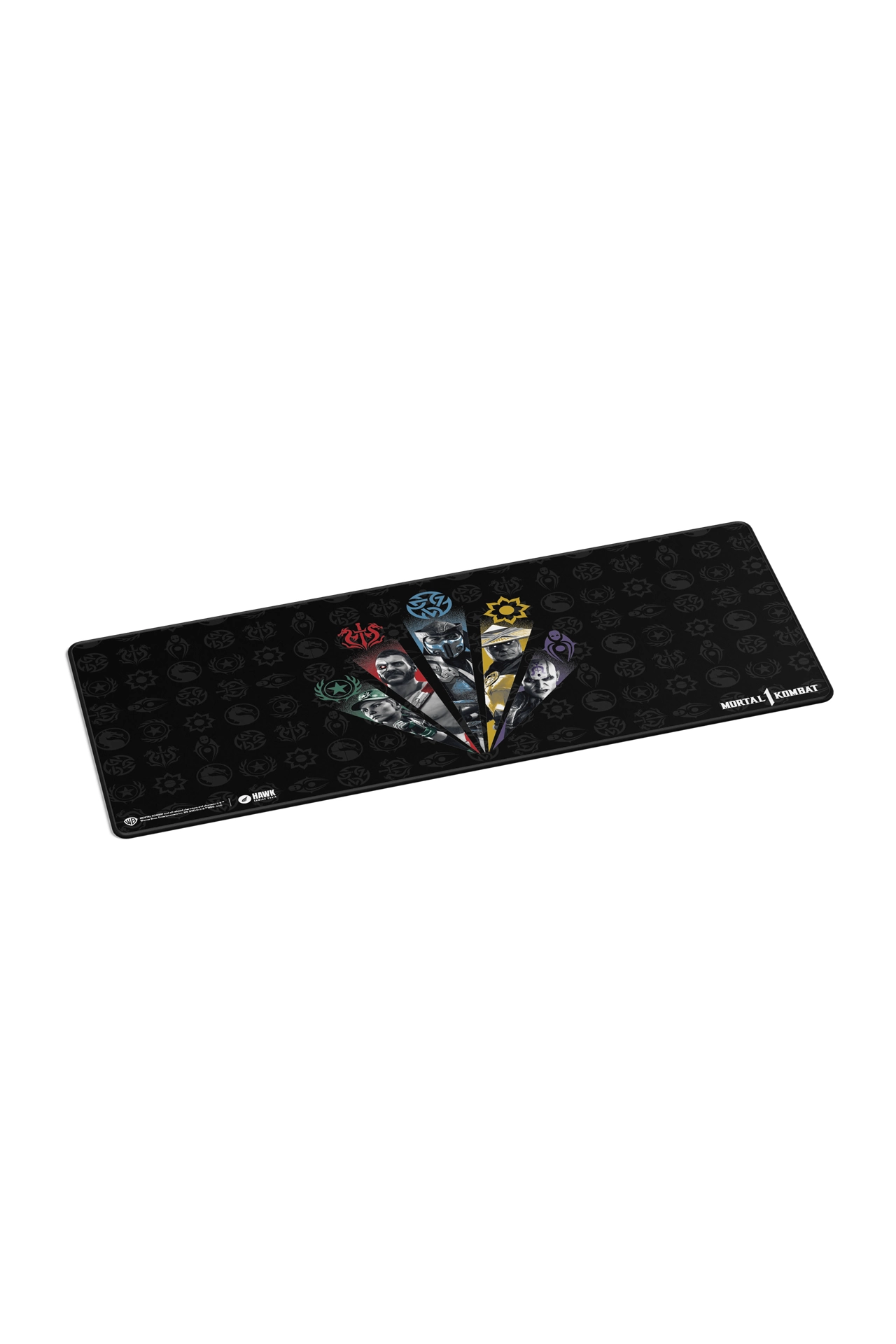 Hawk Mortal Kombat Fighters 90x40 Mouse Pad | Hawk Chair