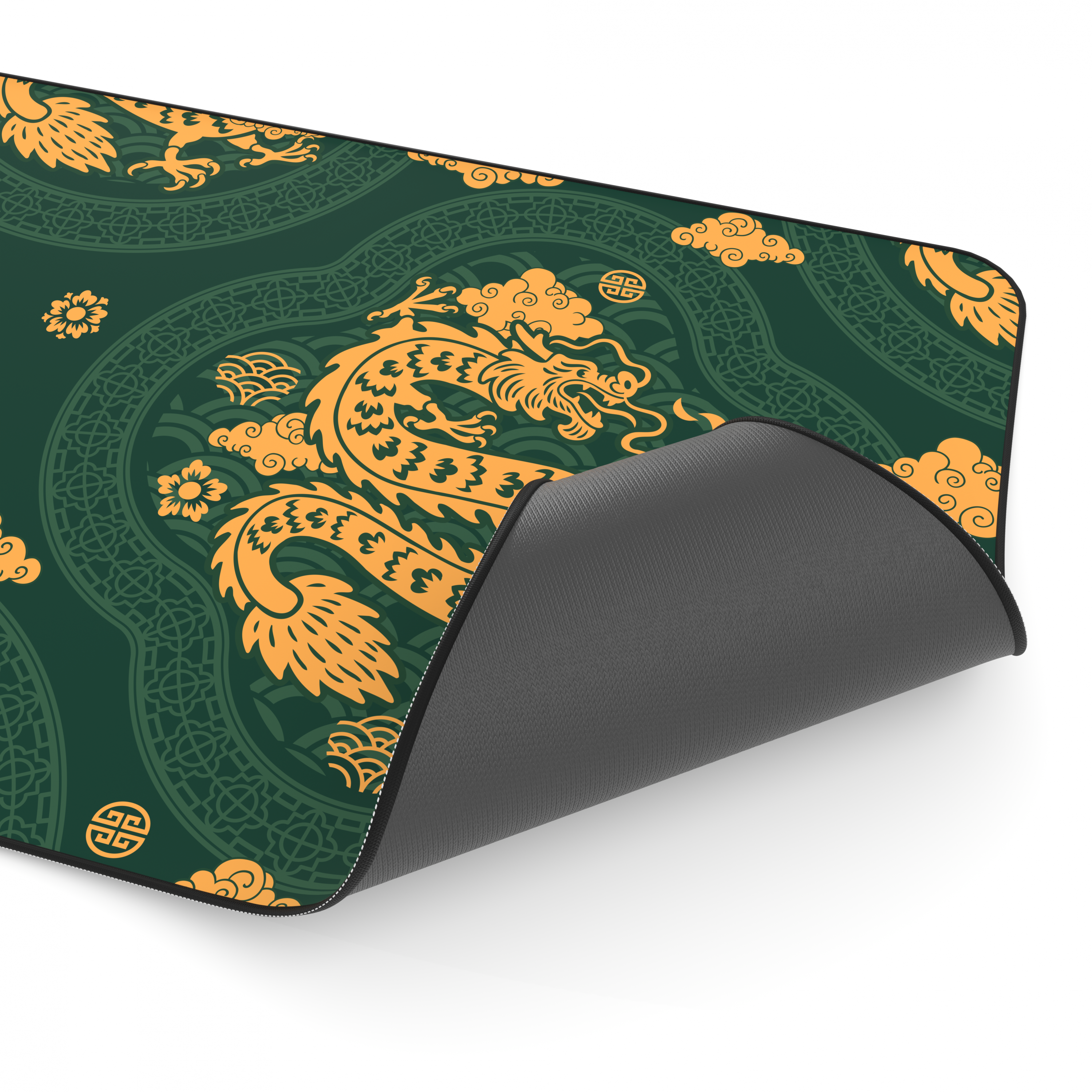 Hawk Green Dragon 90x40 Mouse Pad | Hawk Chair