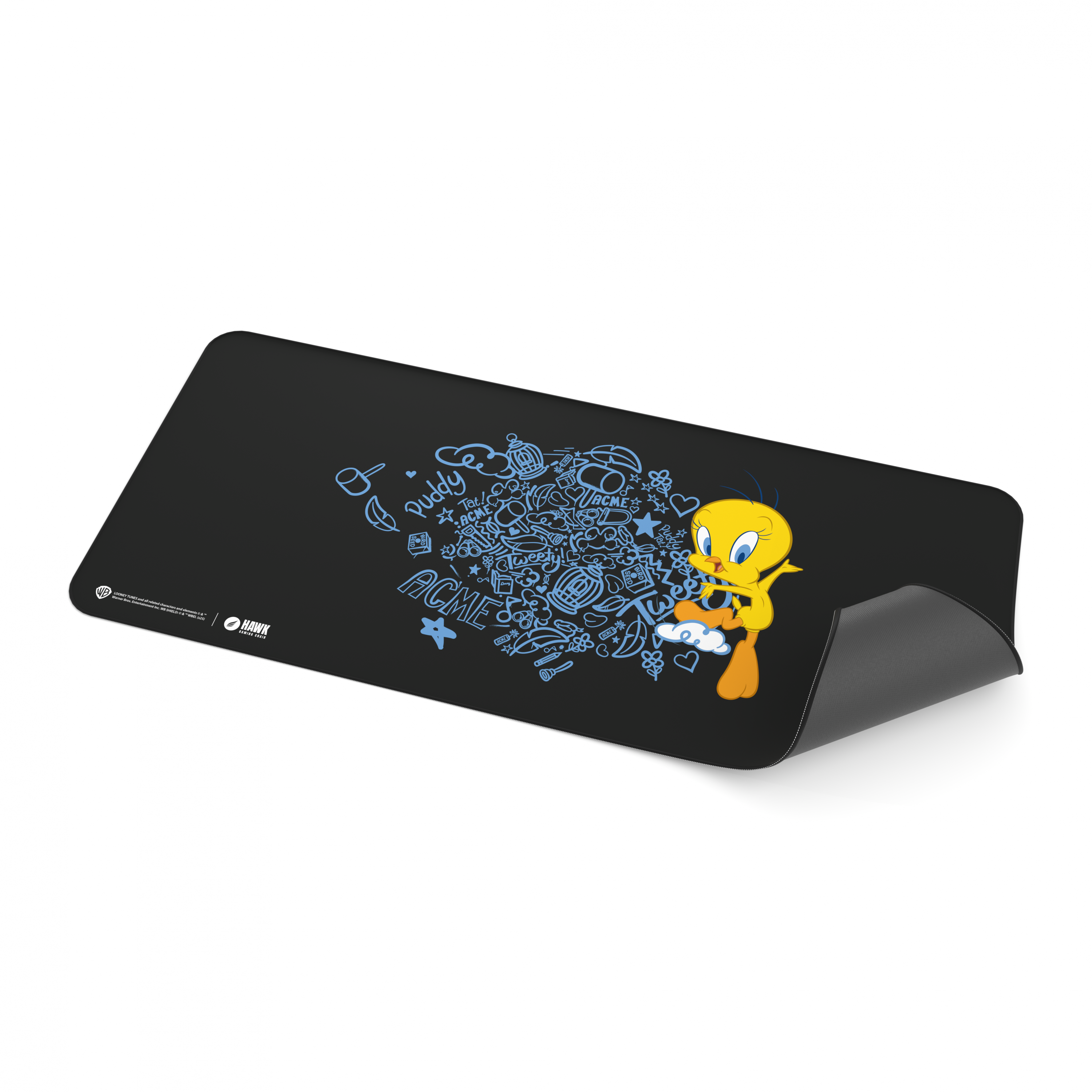 Hawk Looney Tunes Tweety Graffiti 90x40 Mouse Pad | Hawk Chair
