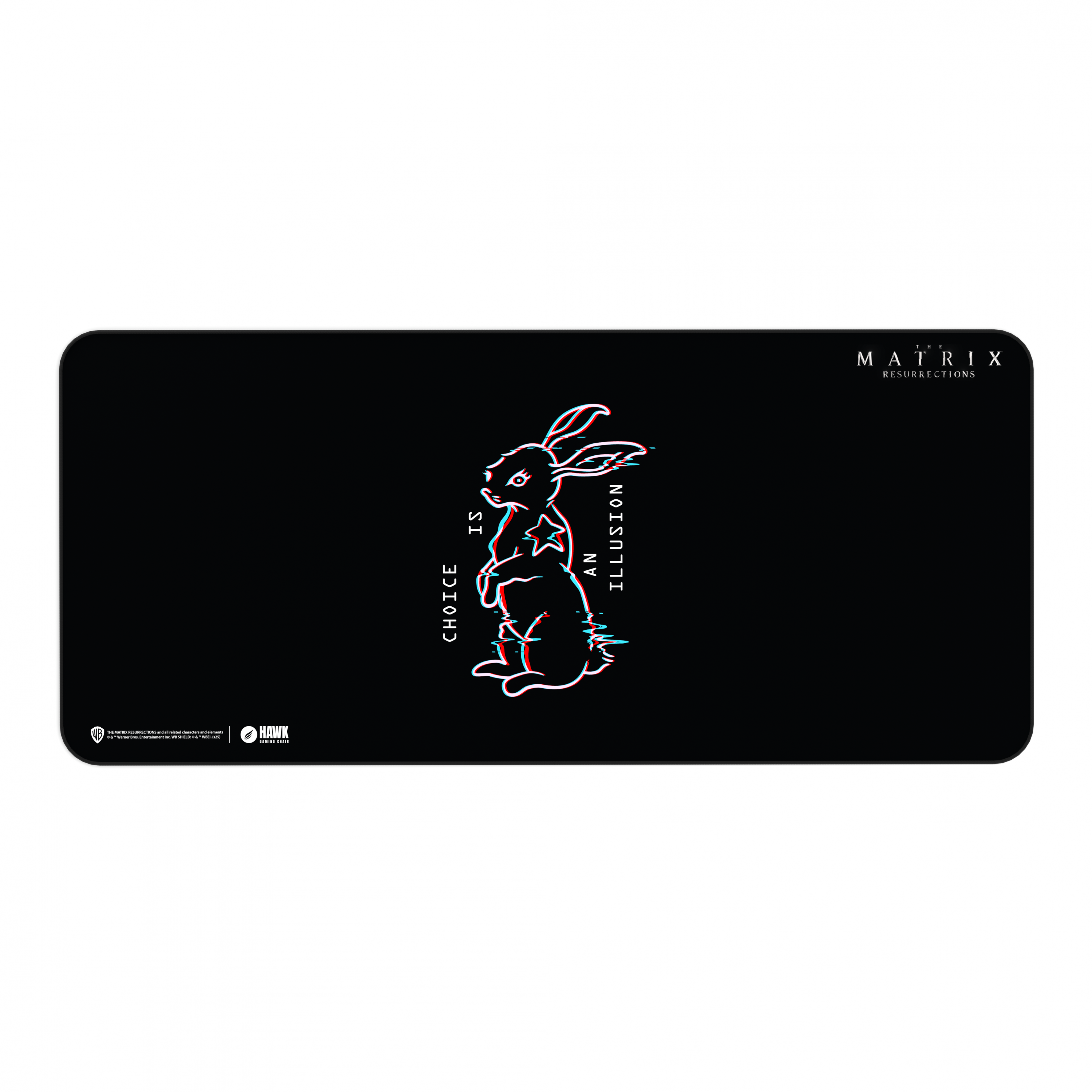 Hawk Matrix Rabbit 90x40 Mouse Pad | Hawk Chair