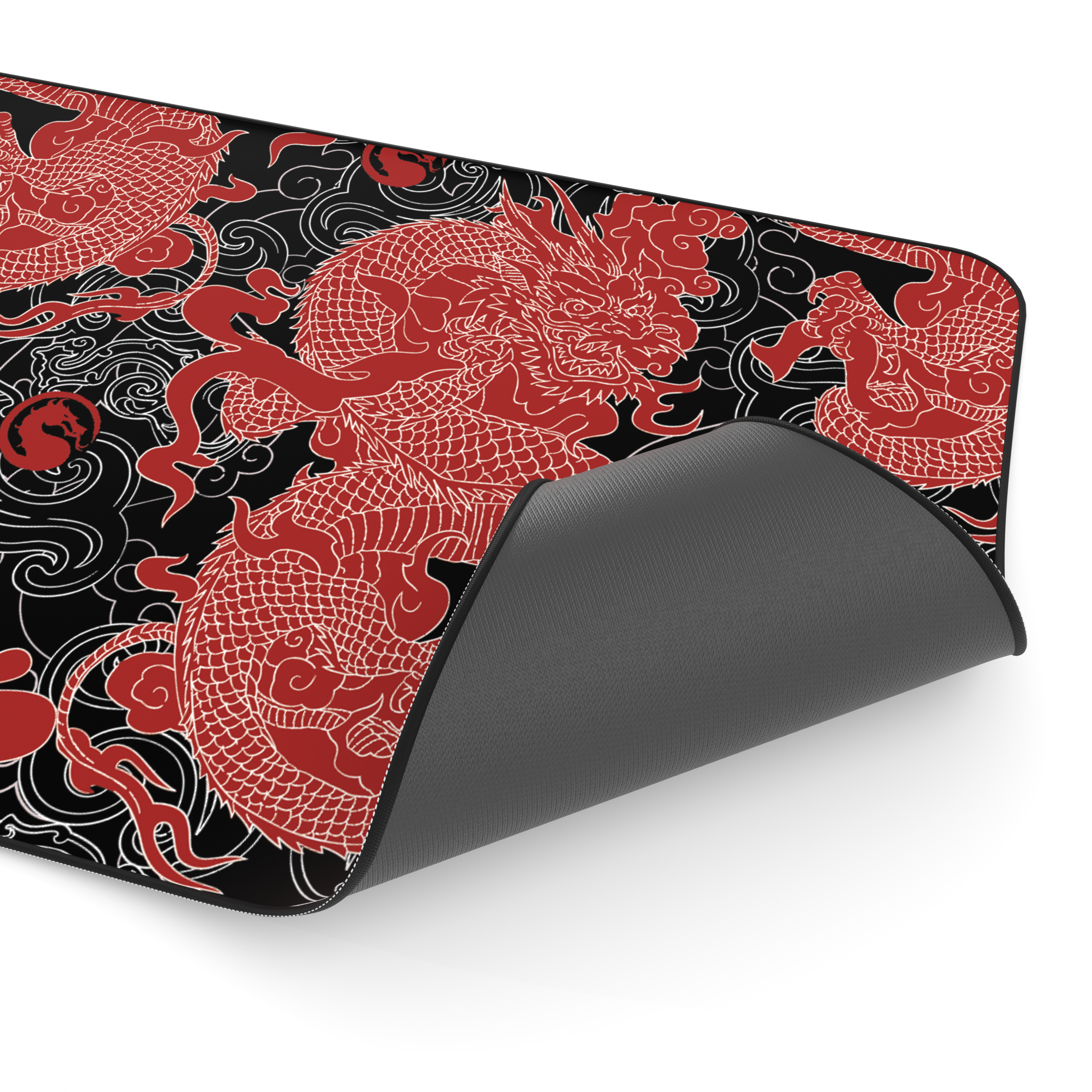 Hawk Mortal Kombat Red Dragon 90x40 Mouse Pad | Hawk Chair