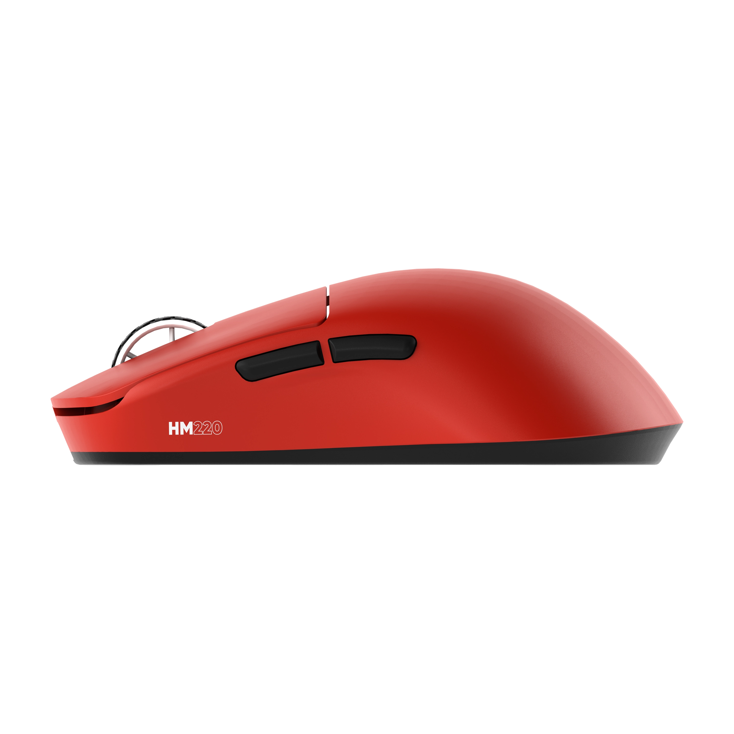 HM220 1K Hz 12000 DPI Tri-Mode Kablosuz/Bluetooth Kırmızı Gaming Oyuncu ...