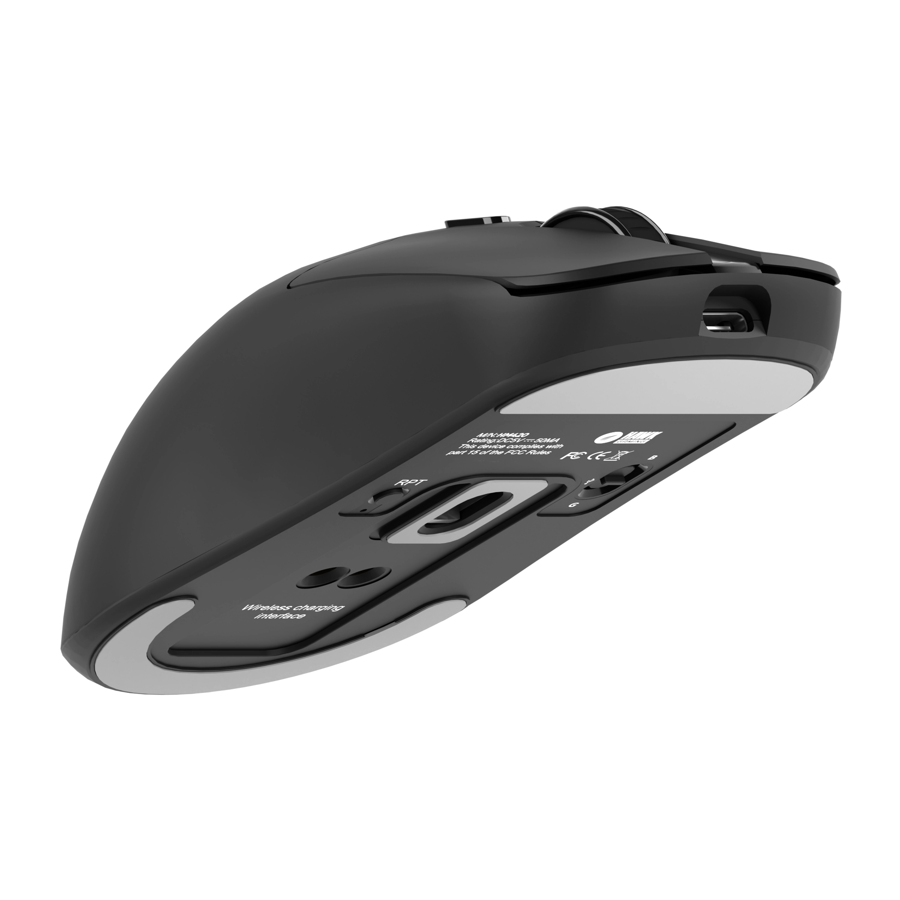 HM420 4K Hz 26000 DPI Tri-Mode Kablosuz/Bluetooth Şarj Standlı Siyah ...