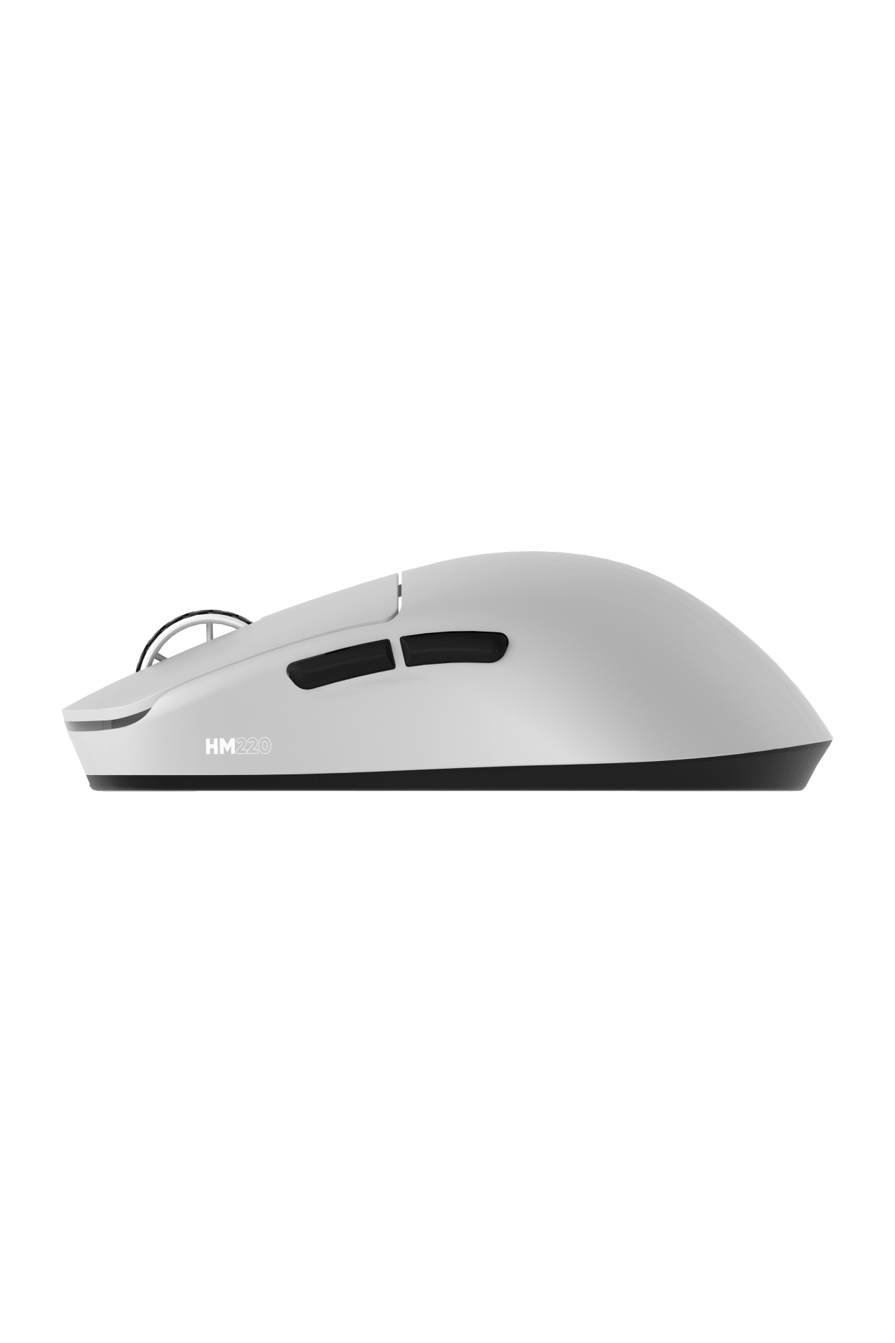 HM220 1K Hz 12000 DPI Tri-Mode Kablosuz/Bluetooth Beyaz Gaming Oyuncu ...