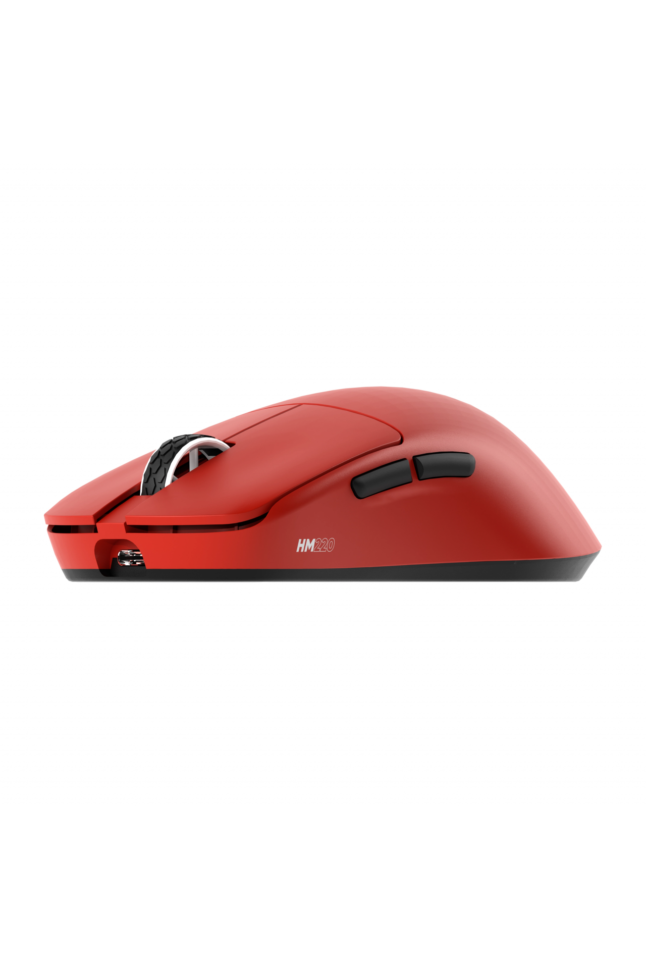 HM220 1K Hz 12000 DPI Tri-Mode Kablosuz/Bluetooth Kırmızı Gaming Oyuncu ...