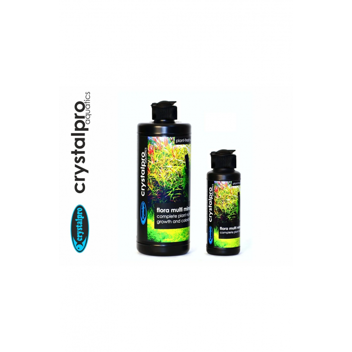 Crystalpro Flora Multi Minerals Akvaryum Bitki Gübresi 125ml
