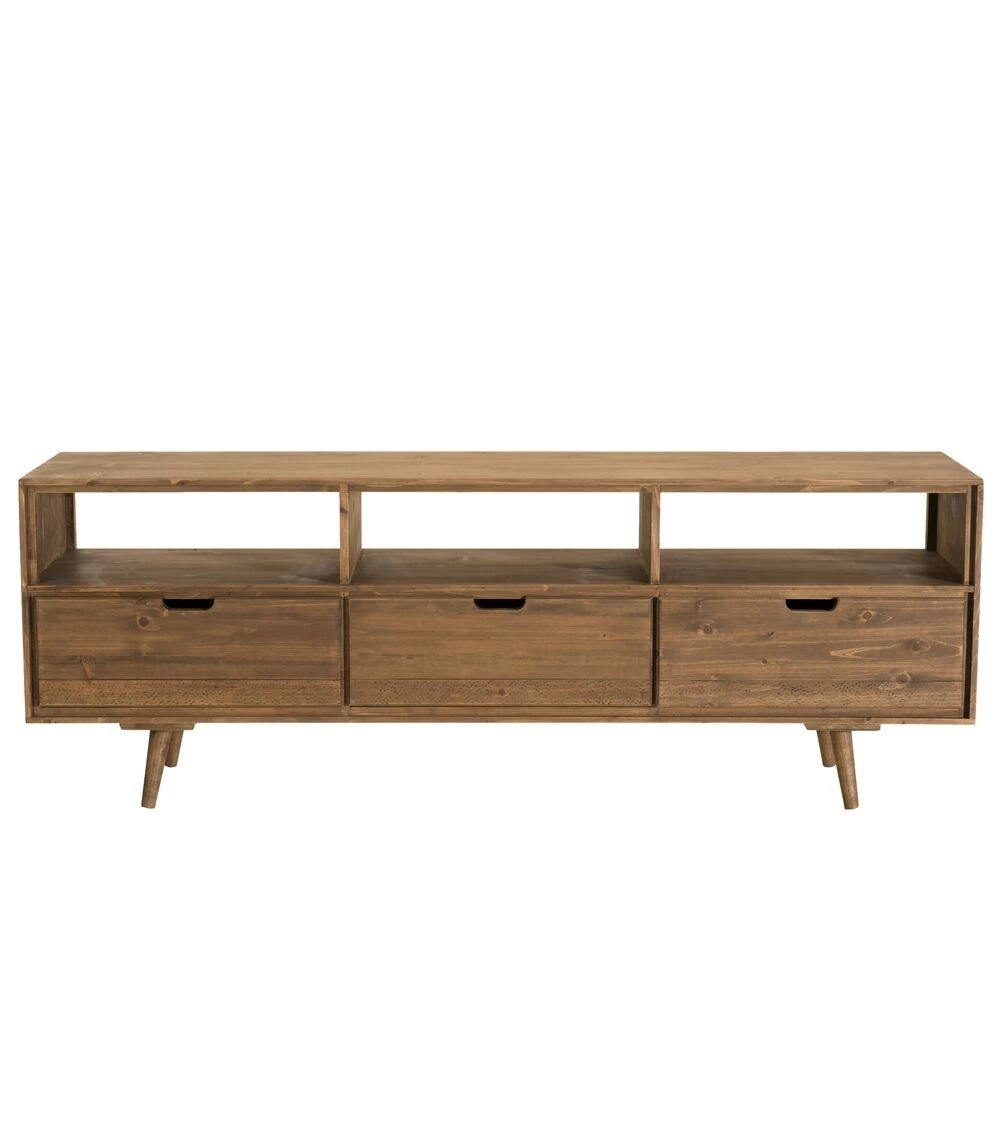 ŞafakMobilya Koyu Ceviz Western Stil TV Ünitesi 160x60x40 cm Oturma ...