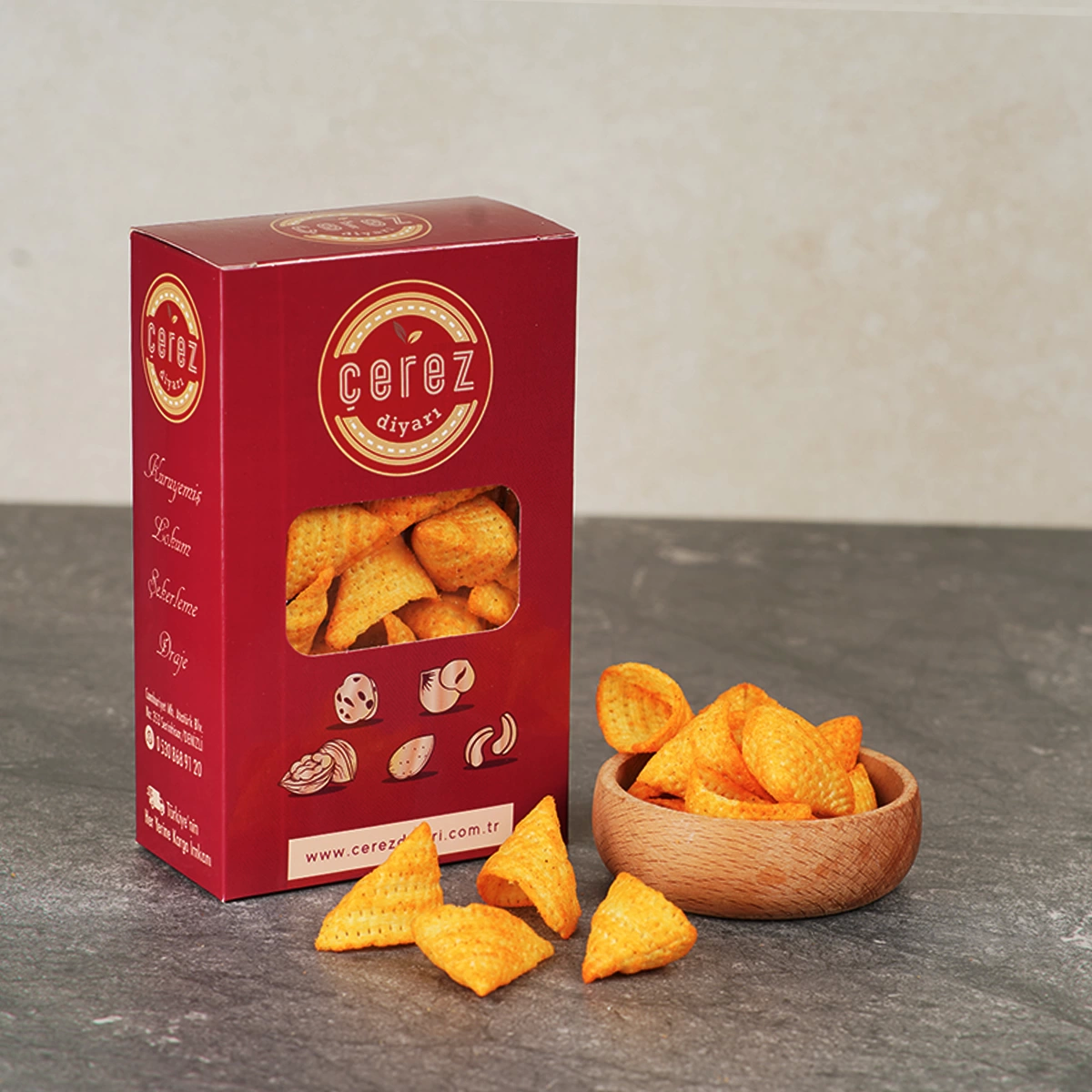 Acılı Piramit Cips Acılı Piramit Cips