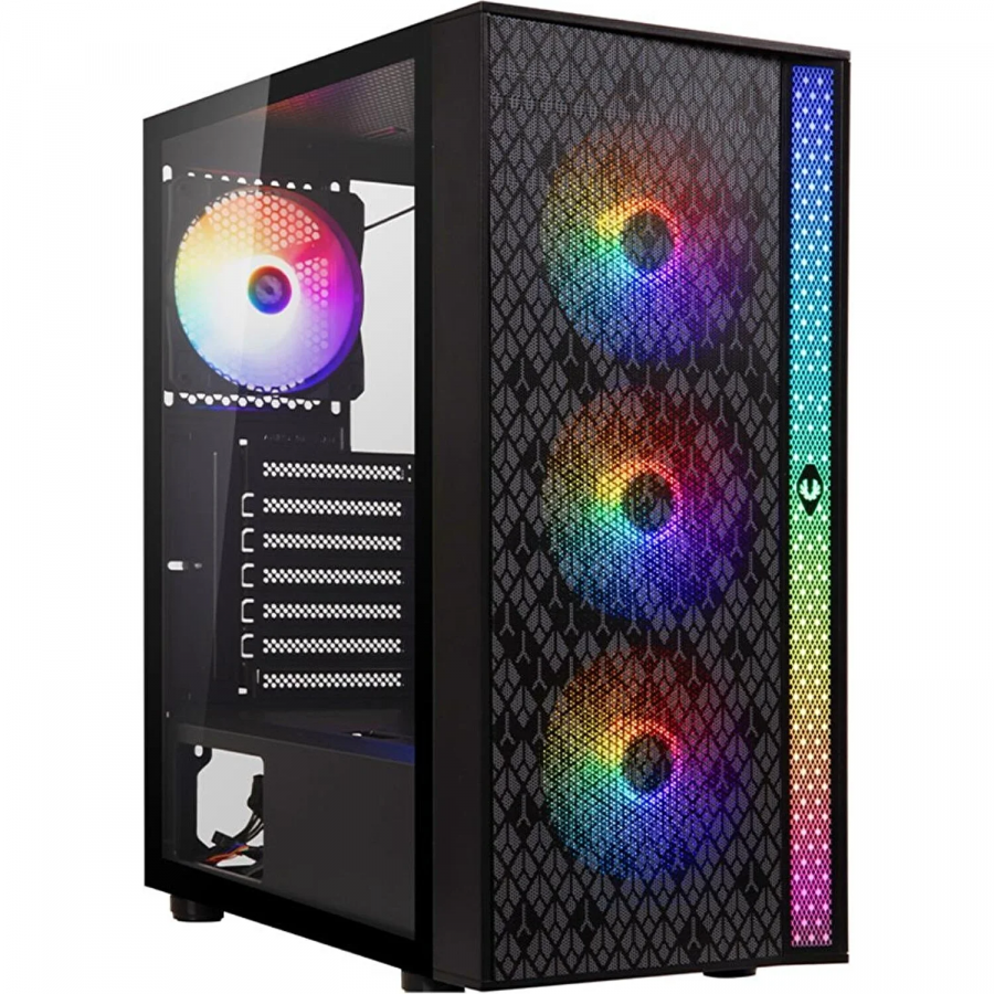 BITFENIX LIGHT Siyah Tempered Glass Mid Tower ATX Kasa - Gençer Gaming