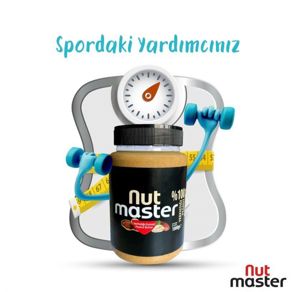 Nut Master % 100 Yer Fıstığı Ezmesi 1000 gr