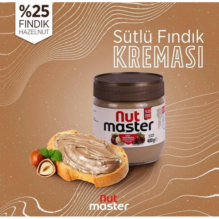 Bolaman Park | Nut Master Sütlü Fındık Kreması 400 gr ...