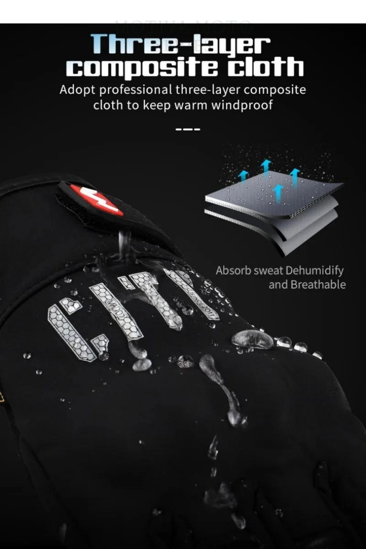 Madbike 2025 MD100S Siyah SoftShell Motosiklet Eldiveni Gizli Korumalı ...