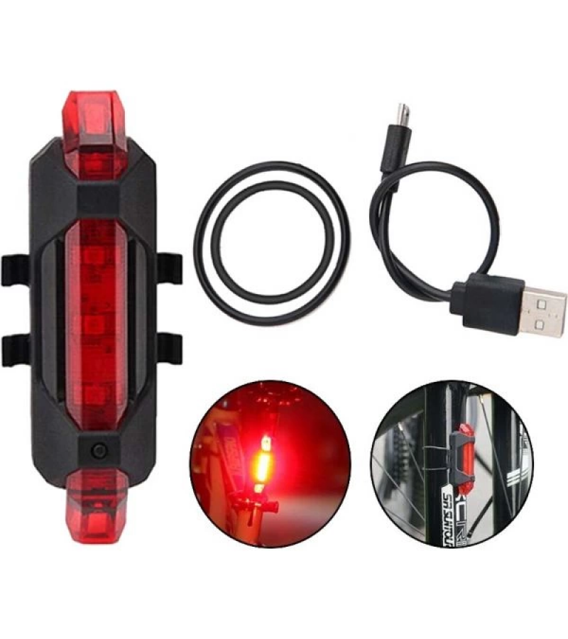 Led Uyarıcı Lamba 4 Modlu Kırmızı Bisiklet Scooter Motosiklet