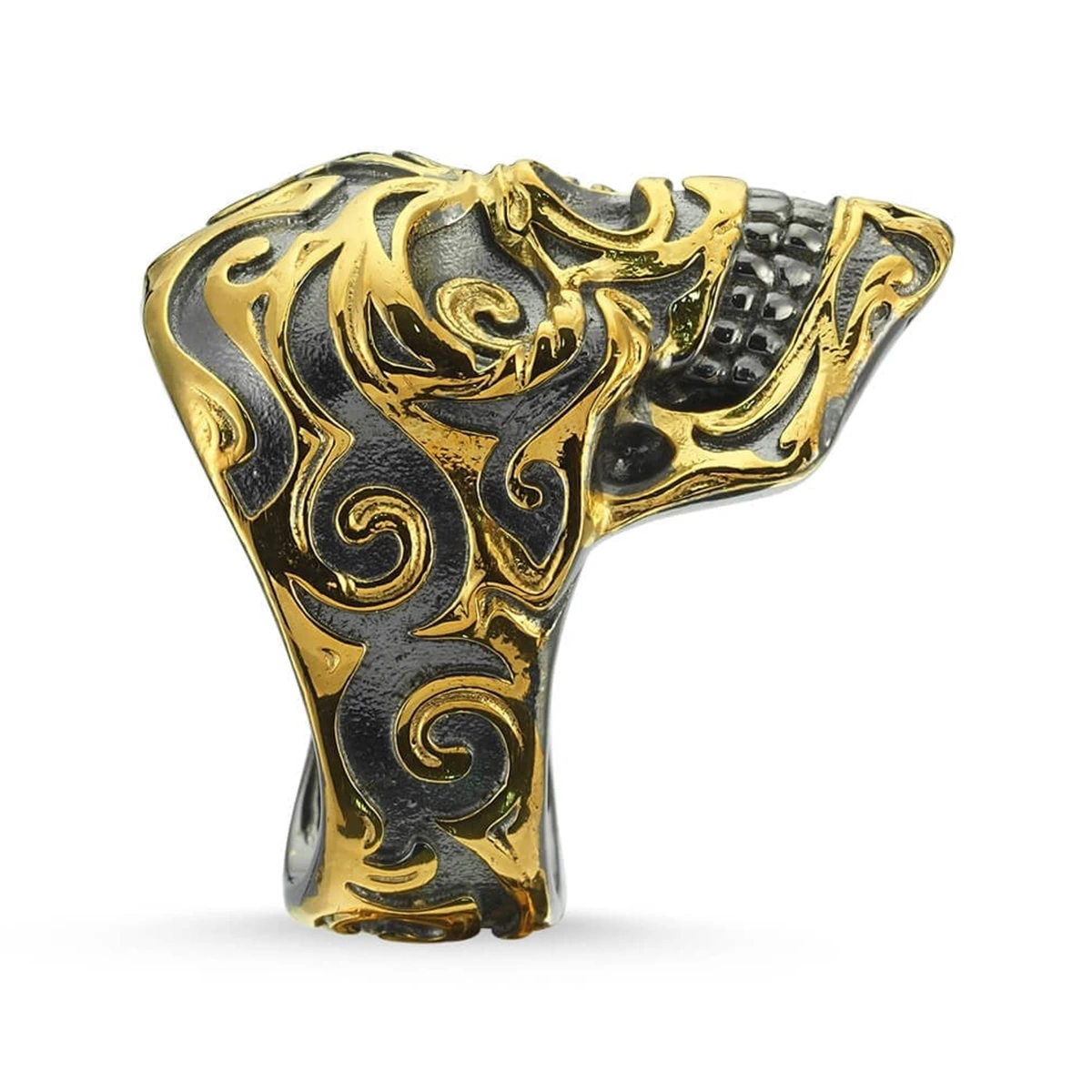 Joker Skull Metal Ring