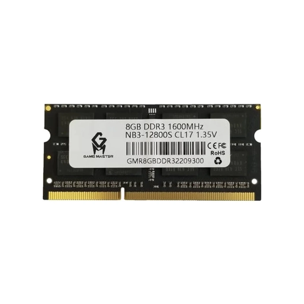 Game Master Ram 8Gb Ddr3 1600Mhz Notebook laptop Ram