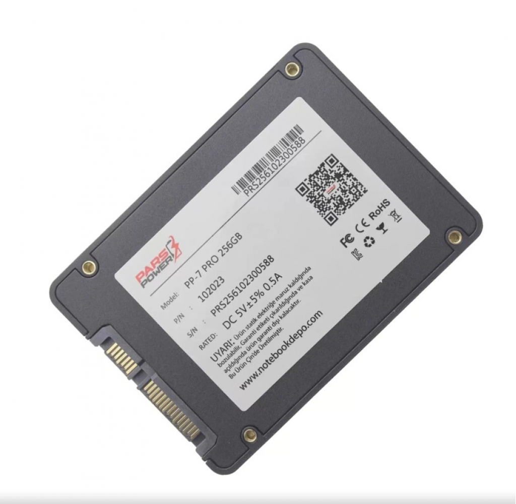 PARS POWER 3D Nand (500/480) SATA 3.0 SSD PARS POWER 2.5" PP-7 PRO PARS ...