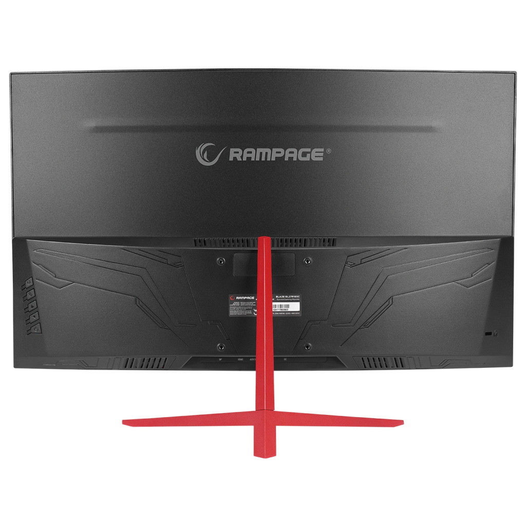 Rampage Monitör 27" Blaze Bl27R165C 1Ms 165Hz Csot Freesync Curved Oyuncu