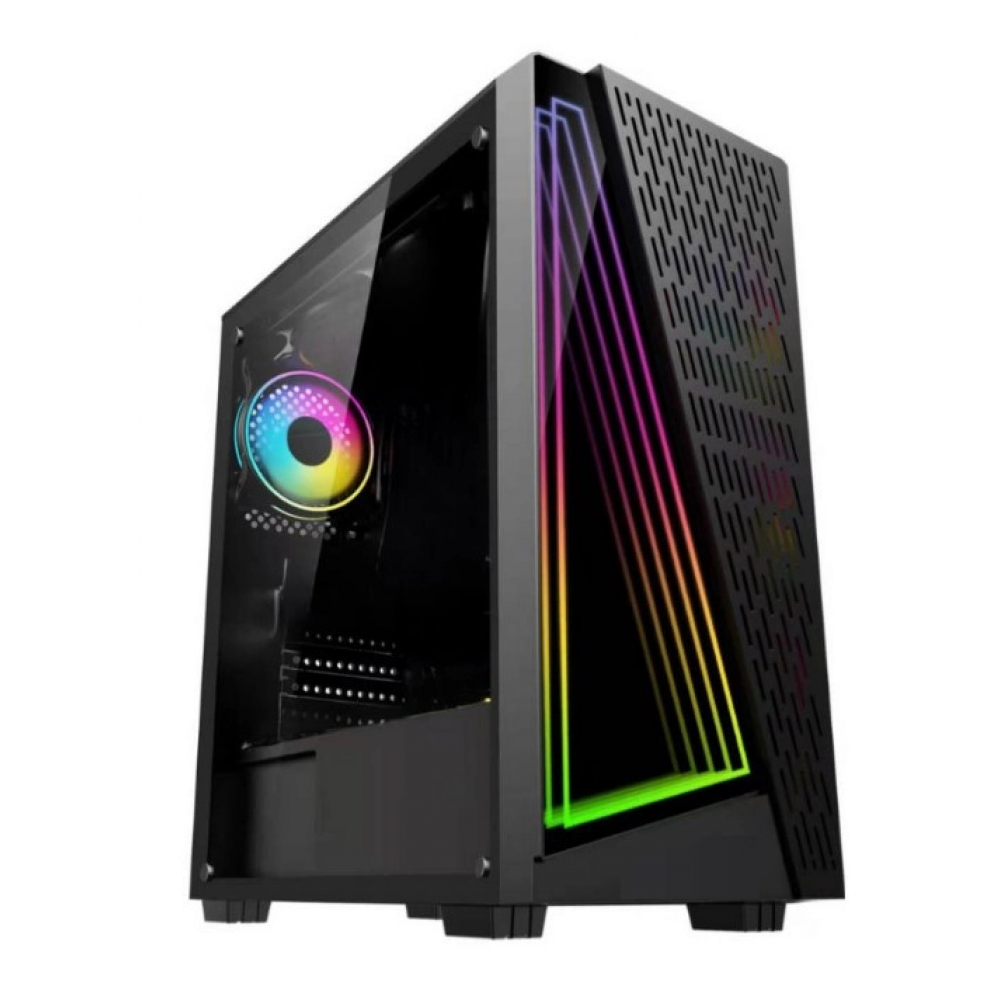 Izoly Shadow 500w Usb 3.0 Tempered Glass Rgb Led Bilgisayar Kasası