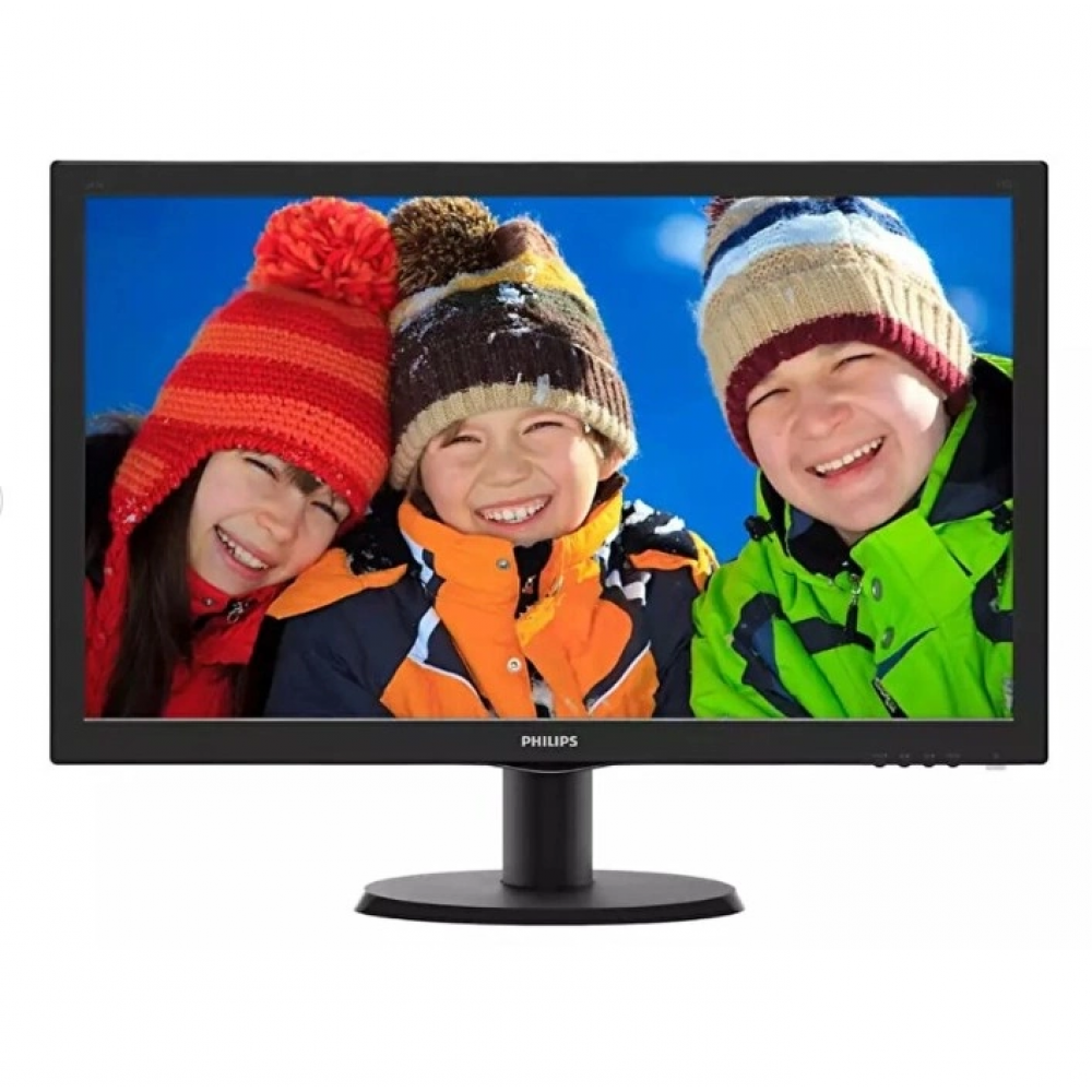 MONİTÖR 23.6" PHILIPS 243V5Q 1920X1080 VGA DVI HDMI FHD VA LED 2.EL