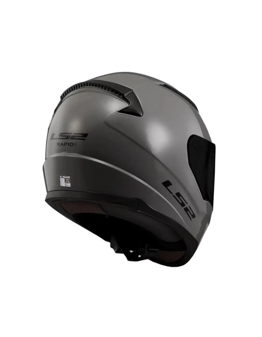 LS2 RAPIDD 2 NARDO GRİ (SİYAH+ŞEFFAF CAM)