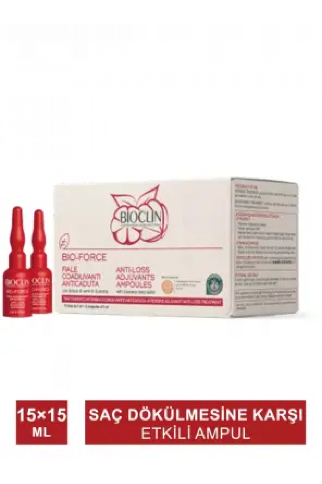 Rafta Bul Bioclin Bio Force Anti Loss Ampul 15x5ml | En Uygun Fiyat ve ...