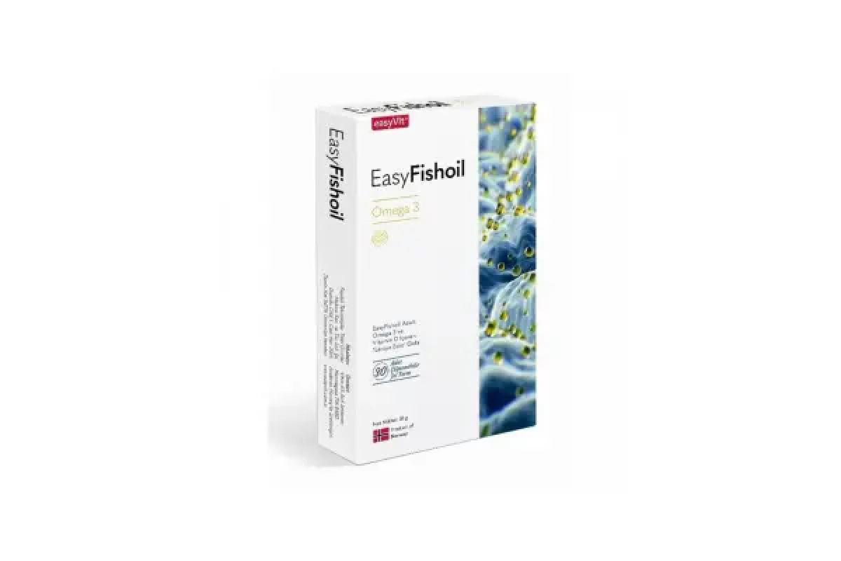 Easyvit EasyFishOil Omega 3 Yetişkin Jel Form 30 Tablet