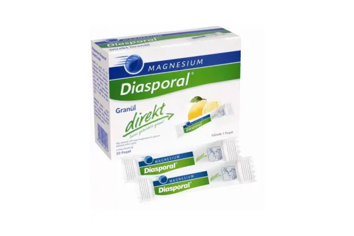 Magnesium Diasporal Direkt 20 Poşet Granül