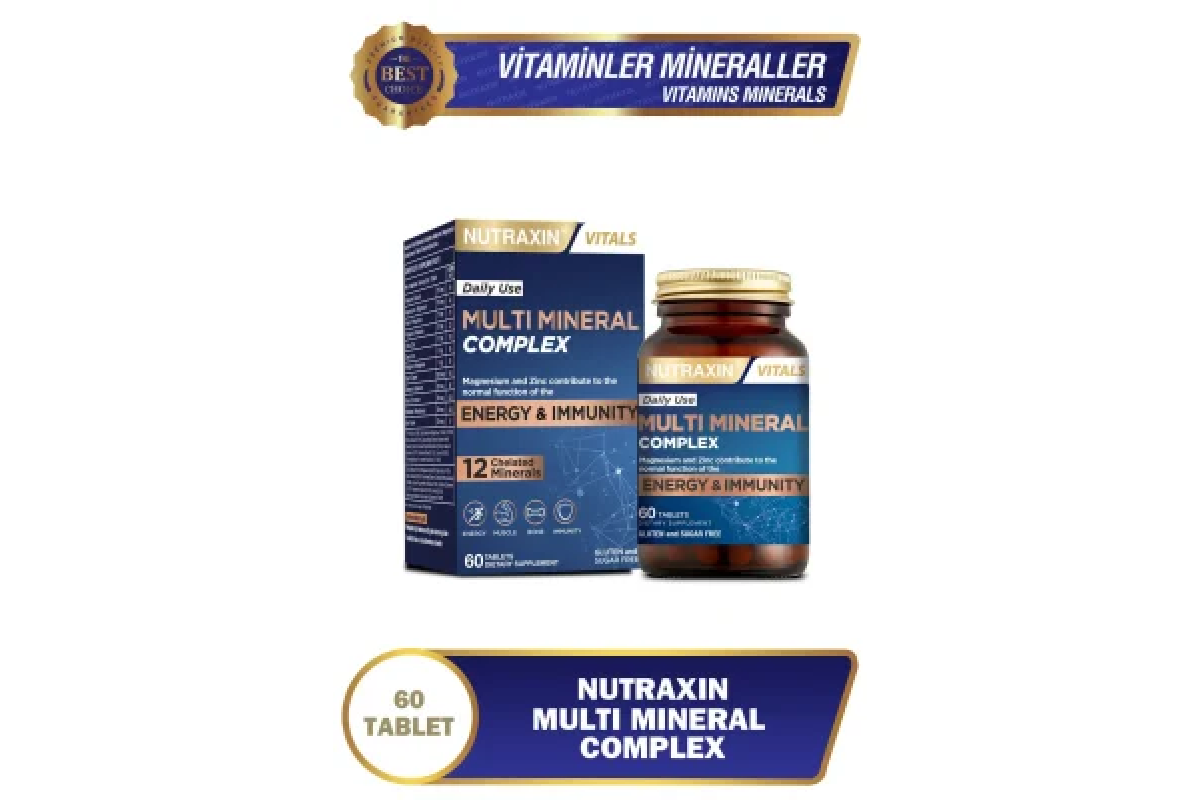 Nutraxin Multi Mineral Complex 60 Tablet