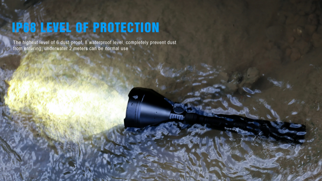 TrustFire 4800 Lumen Rifle Flashlight, Hunter Flashlight kit LED high ...