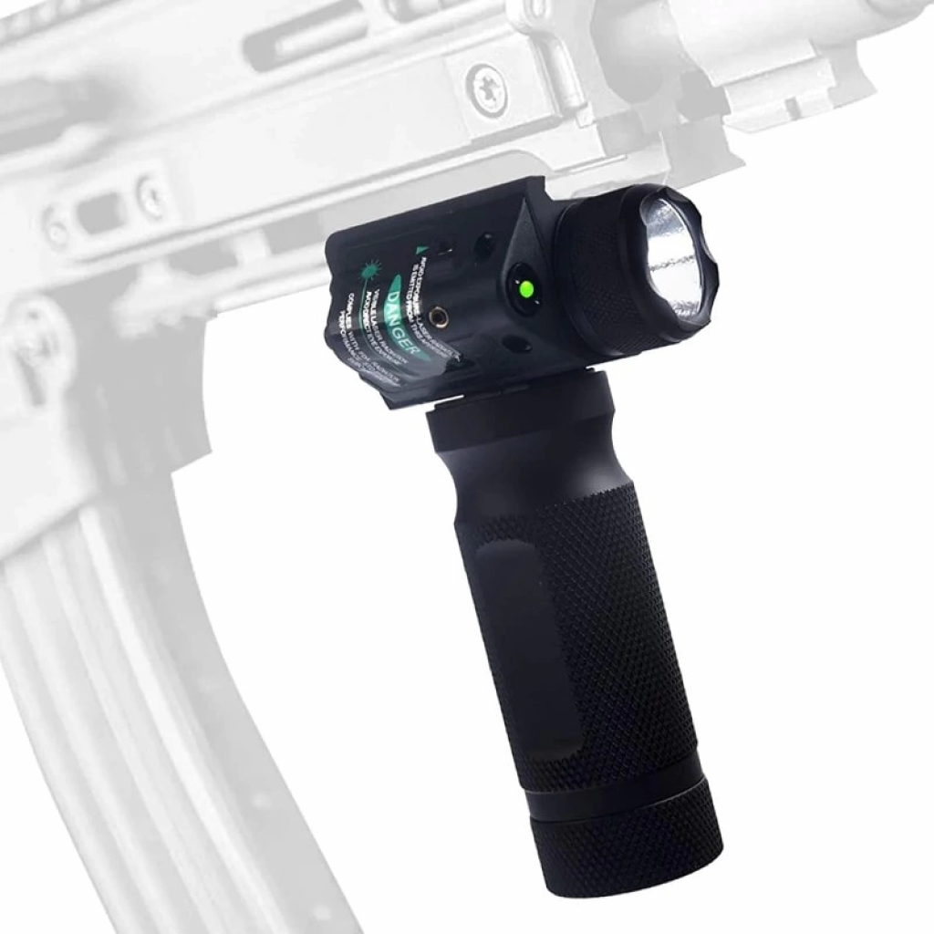 3 ü Birarada Yeşil Lazerl,Fener +Tutamak Combo Set ,Tactical Foregrip ...