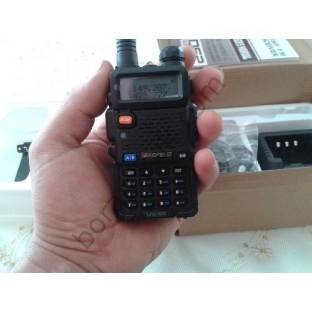 Baofeng Dijital UV5R EL Telsizi (FM Radyolu)