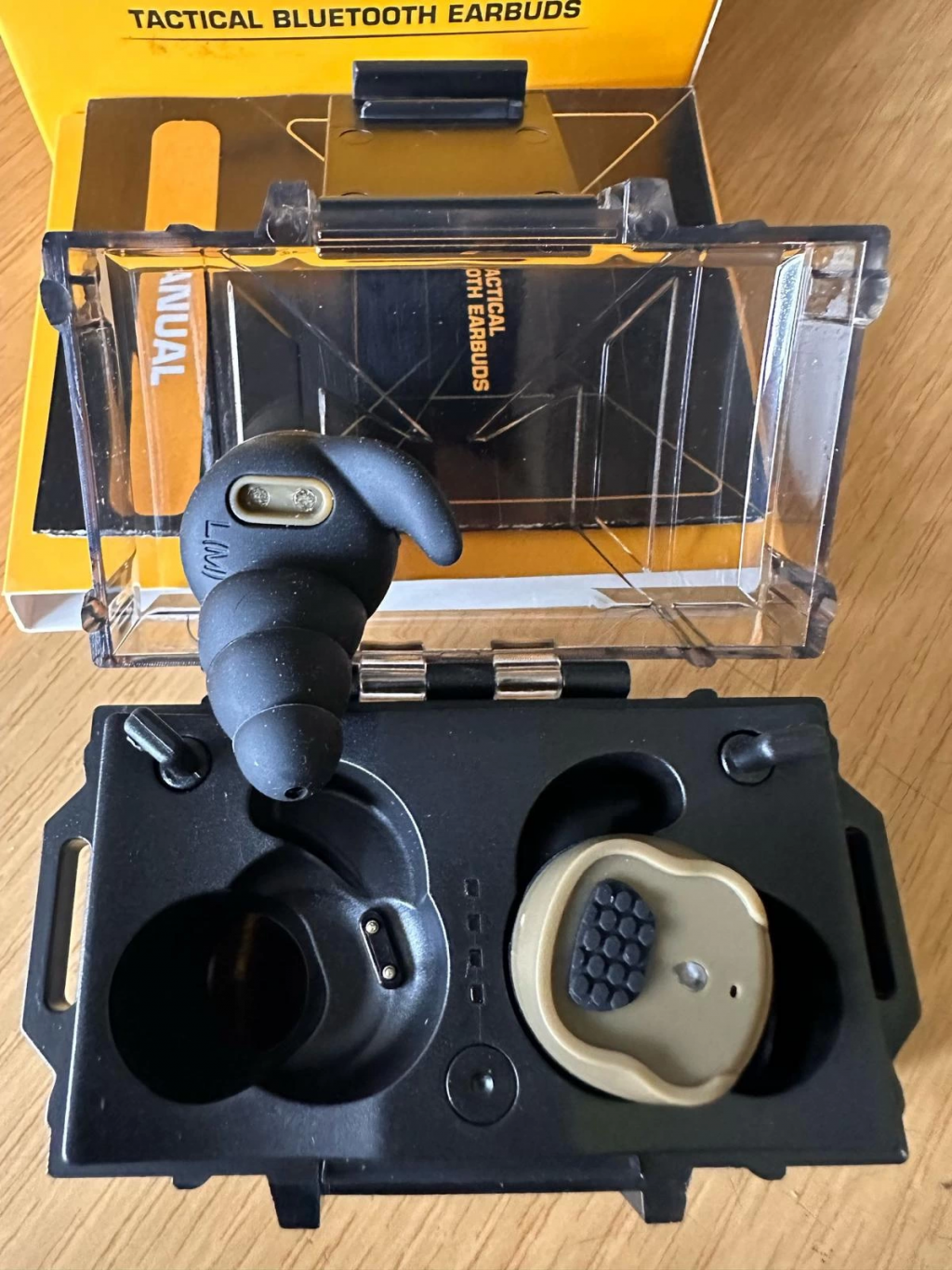 Tactical Bluetooth Earbuds Pro BLACK Kablosuz Bluetooth Atış Kulaklığı ...
