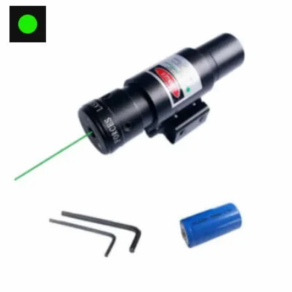 Tabanca Lazeri YEŞİL ŞARJLI PİLLİ (ayarlanabilir)