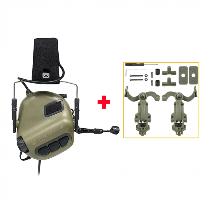 Earmor M32 MOD4 MICROPHONE ACTIVE PROTECTION SHOOTING HEADSET