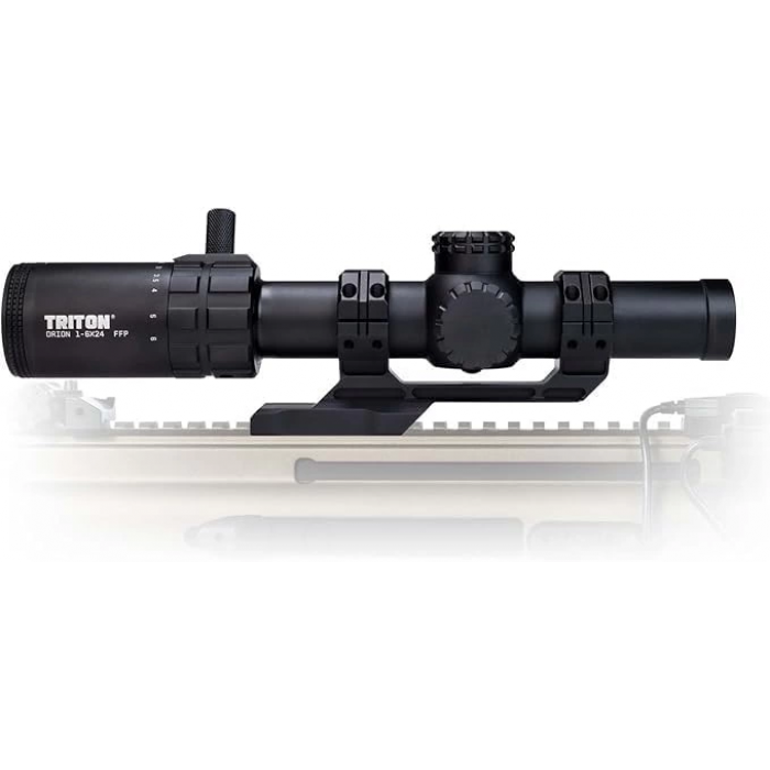 Triton Tempest Orion 1-6x24 (FFP) Tüfek Dürbünü First Focal Plane Low Power Variable ...