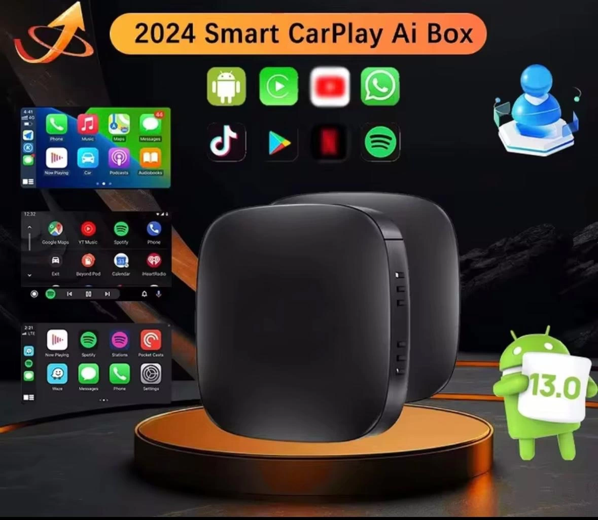 2+32 Gb Car Smart Box Carplay