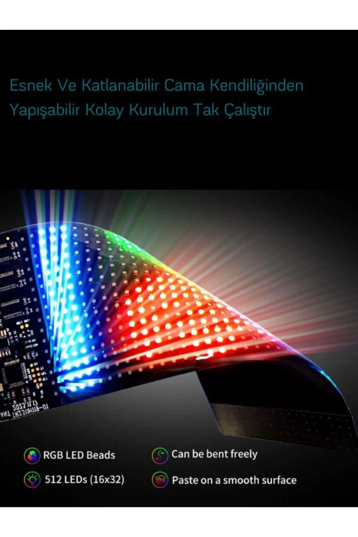 Led Matrix Panel Led-08 16X144 Led 190*1330 MM