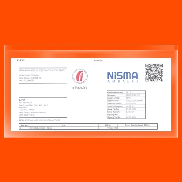 Fatura Cebi 25x14 - 1500 Adet