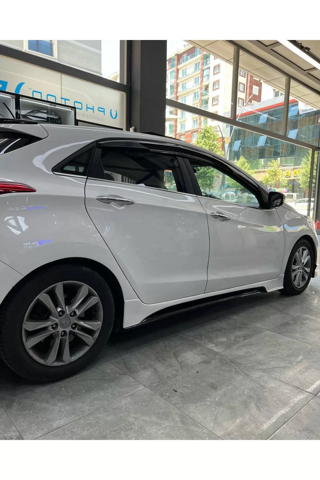 Hyundai I30 Custom Yan Marşpiyel (ÇİFT) (PLASTİK)