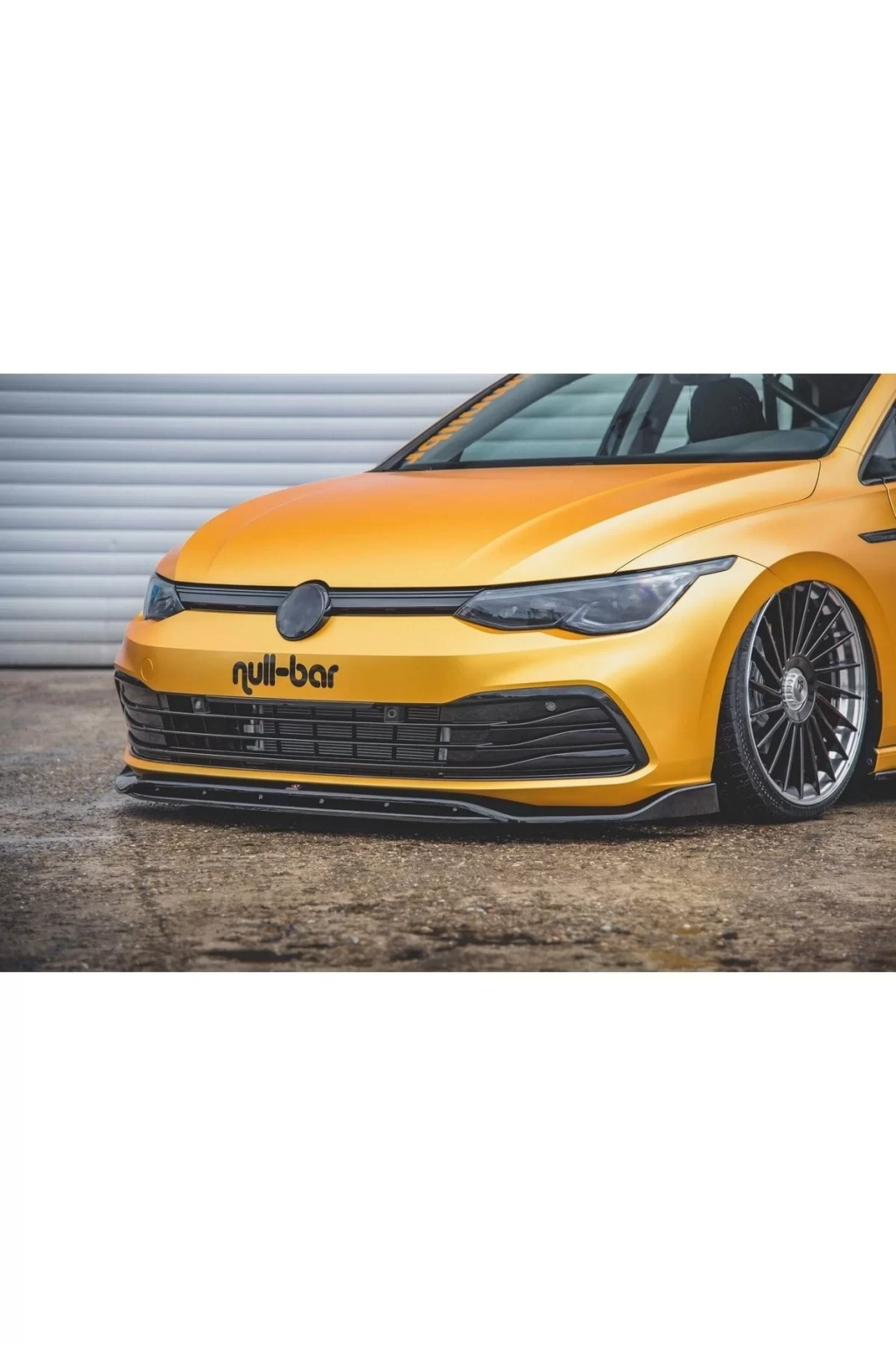 Volkswagen Golf 8 Uyumlu Ön Lip 2 Parça (plastik)
