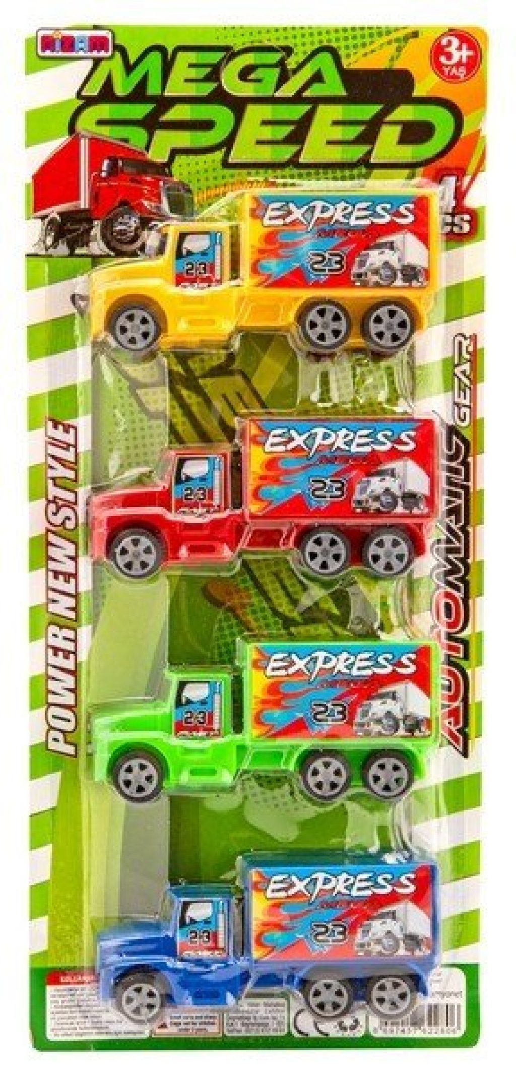 Kt 4 Piece Truck Set