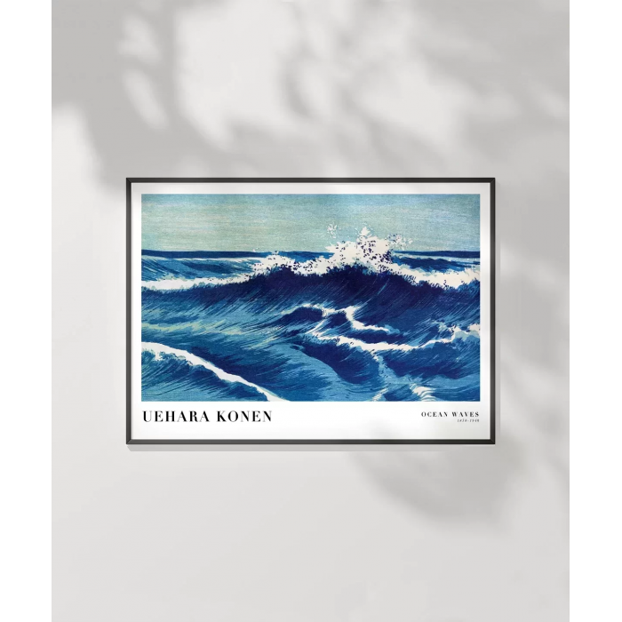 Uehara Konen Okyanus Dalgaları Poster Fiyatı - Vogloo.com