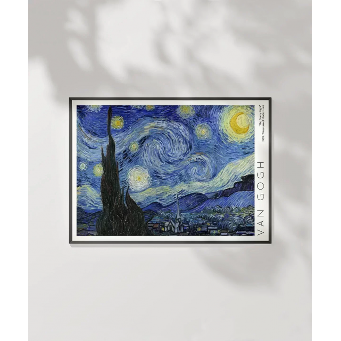 Vincent Van Gogh Yıldızlı Geceler Poster Fiyatı - Vogloo.com