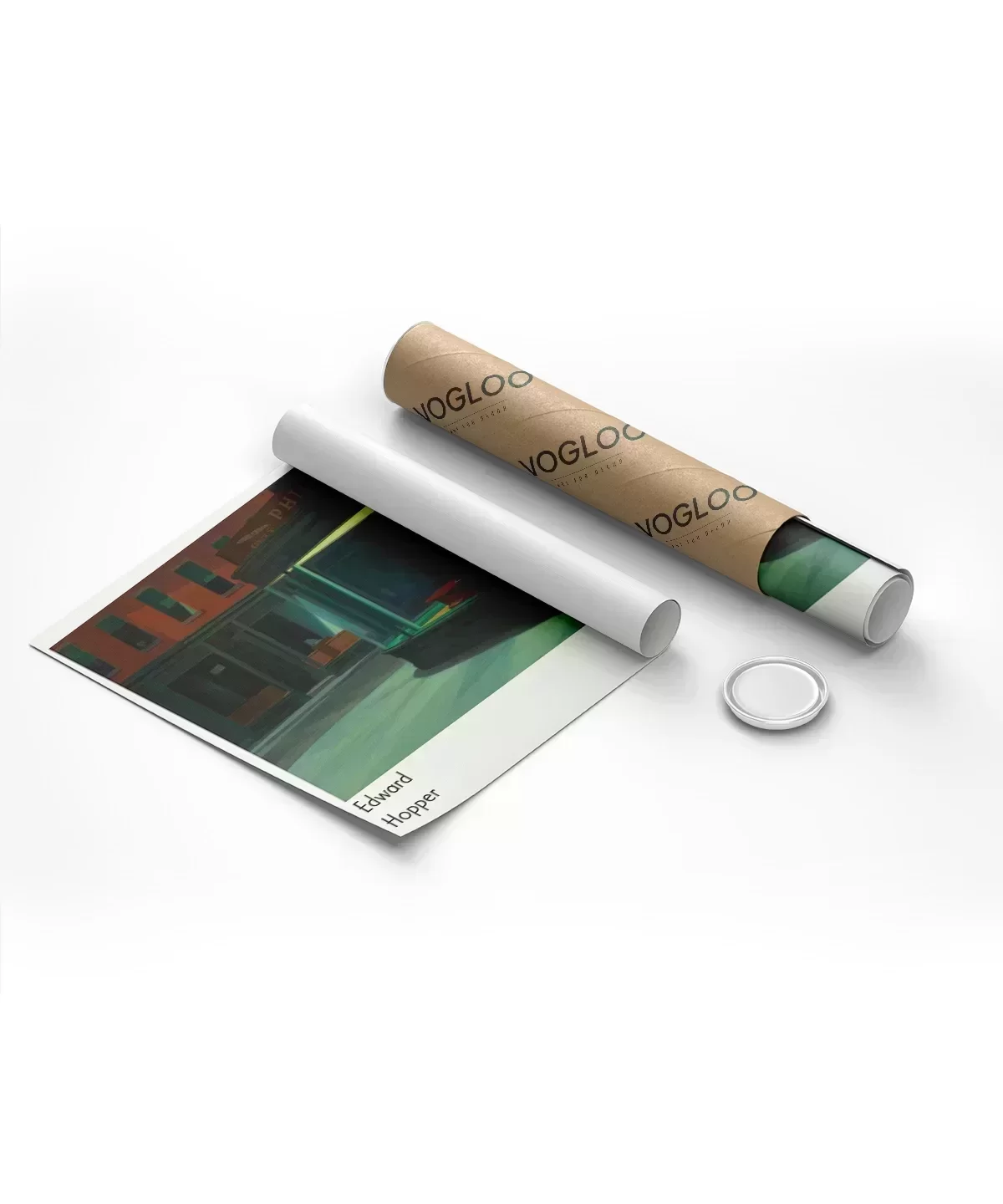 Edward Hopper Nighthawks Poster Fiyatı - Vogloo.com