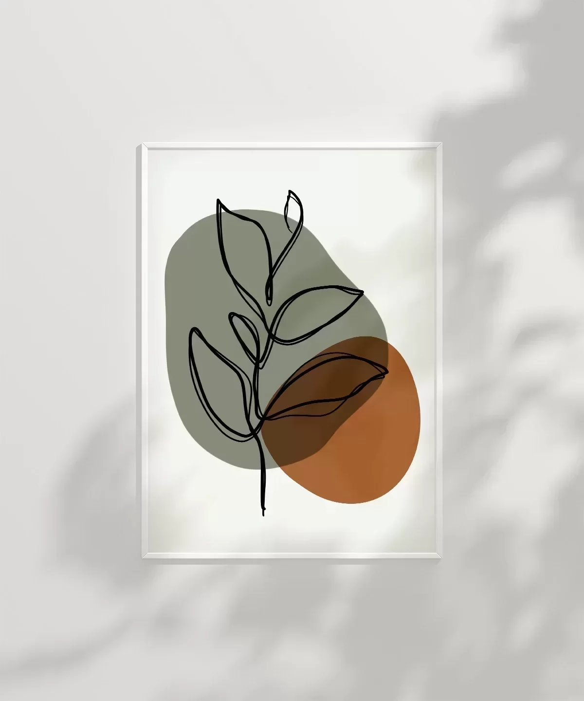 Çizgisel Bitki No 3 Poster Fiyatı - Vogloo.com