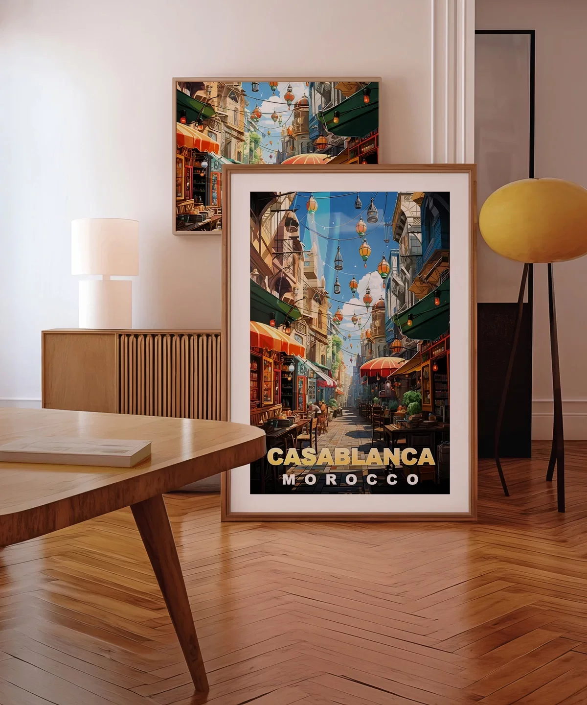 Fas'ın Renkli Sokakları Poster Fiyatı - Vogloo.com