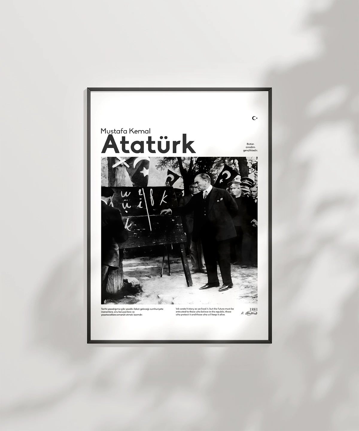 Harf Devrimi Poster Fiyatı - Vogloo.com