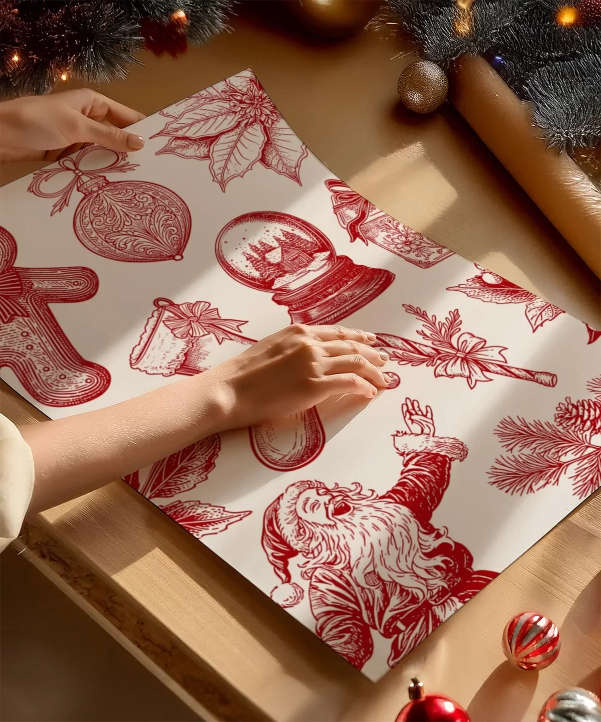 Klasik Yılbaşı Simgeleri Poster Fiyatı - Vogloo.com