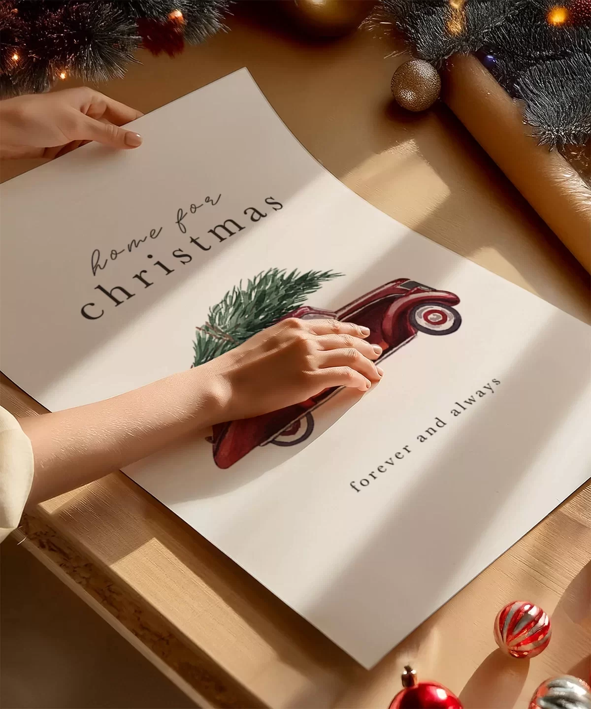 Nostaljik Yılbaşı Yolculuğu Poster Fiyatı - Vogloo.com