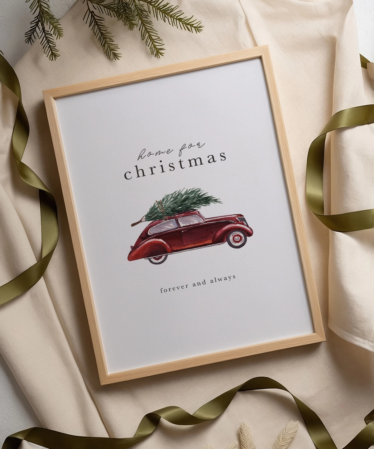 Nostaljik Yılbaşı Yolculuğu Poster Fiyatı - Vogloo.com